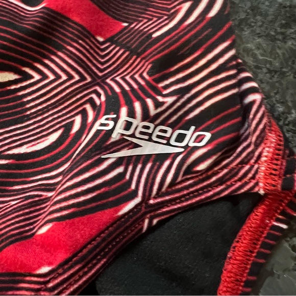 Speedo | Swim | Speedo Racing One Piece Swimsuit Size 36 Red Black And ...